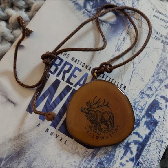 Yellowstone | Jewelry | Yellowstone Wood Pendant ...